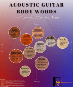Acoustic Guitar Tonewoods Explained - Tonewood Chart ...